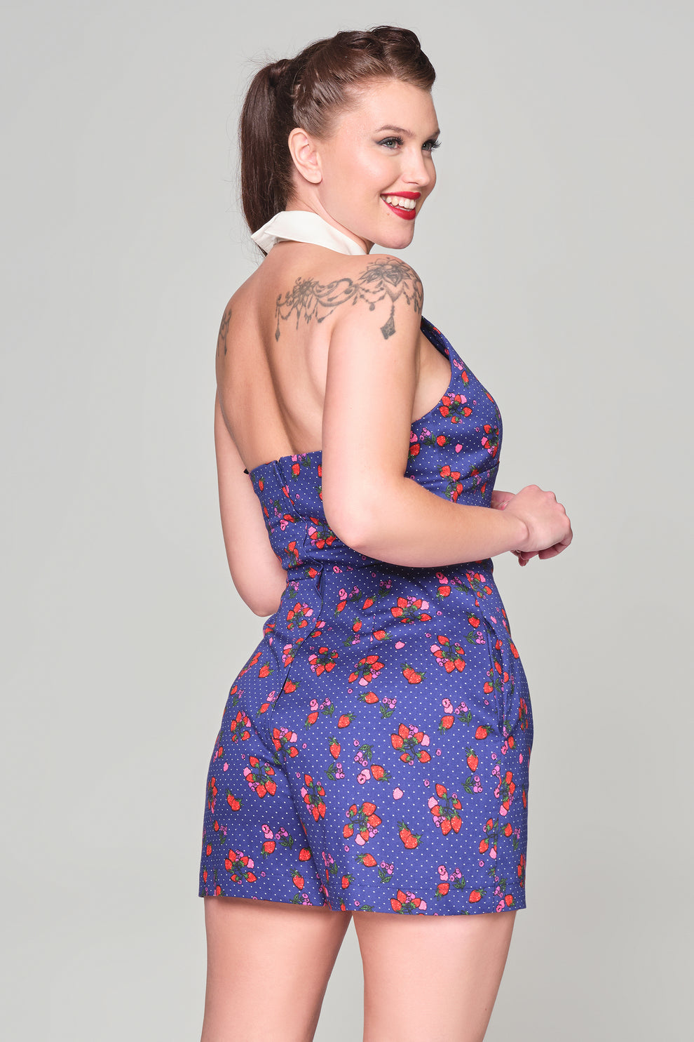 Lola Mixed Berries Playsuit – Lindy Bop