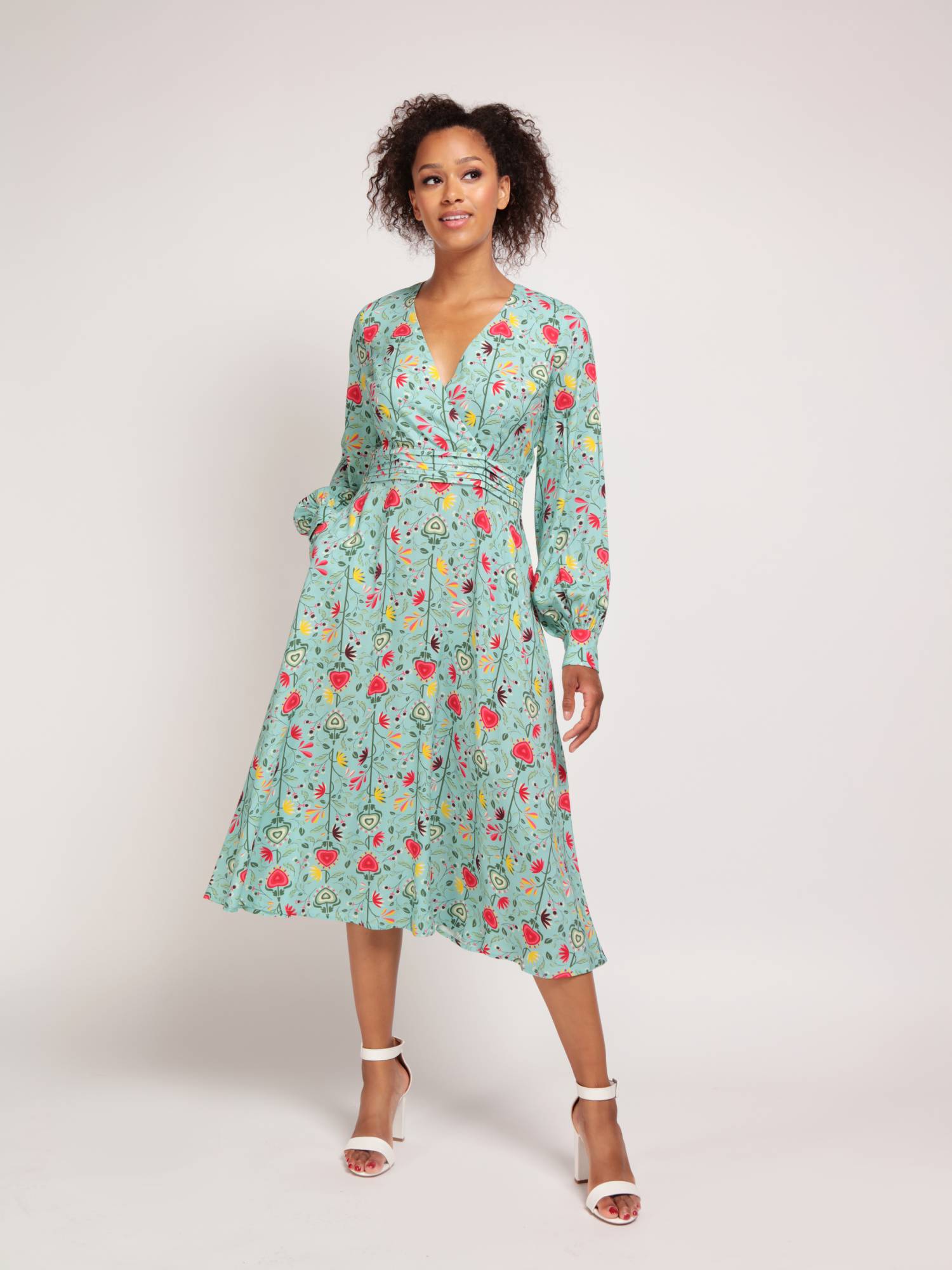 Ashley Climbing Garden Dress – Lindy Bop