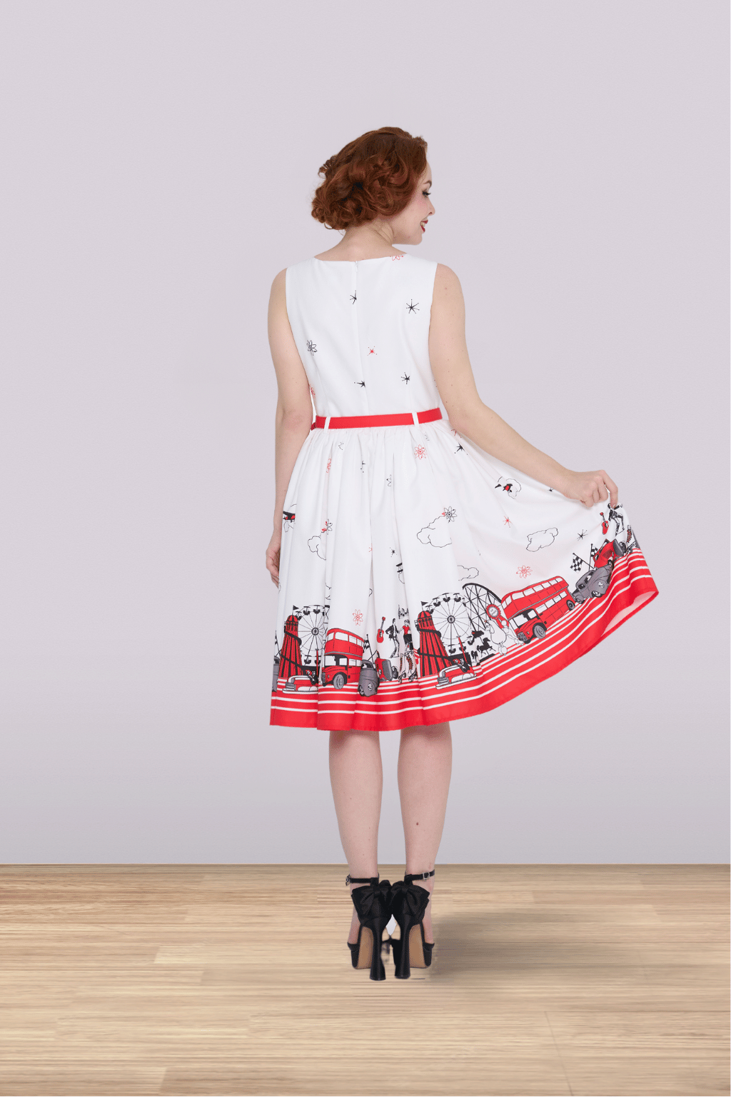 Audrey Atomic Dress – Lindy Bop
