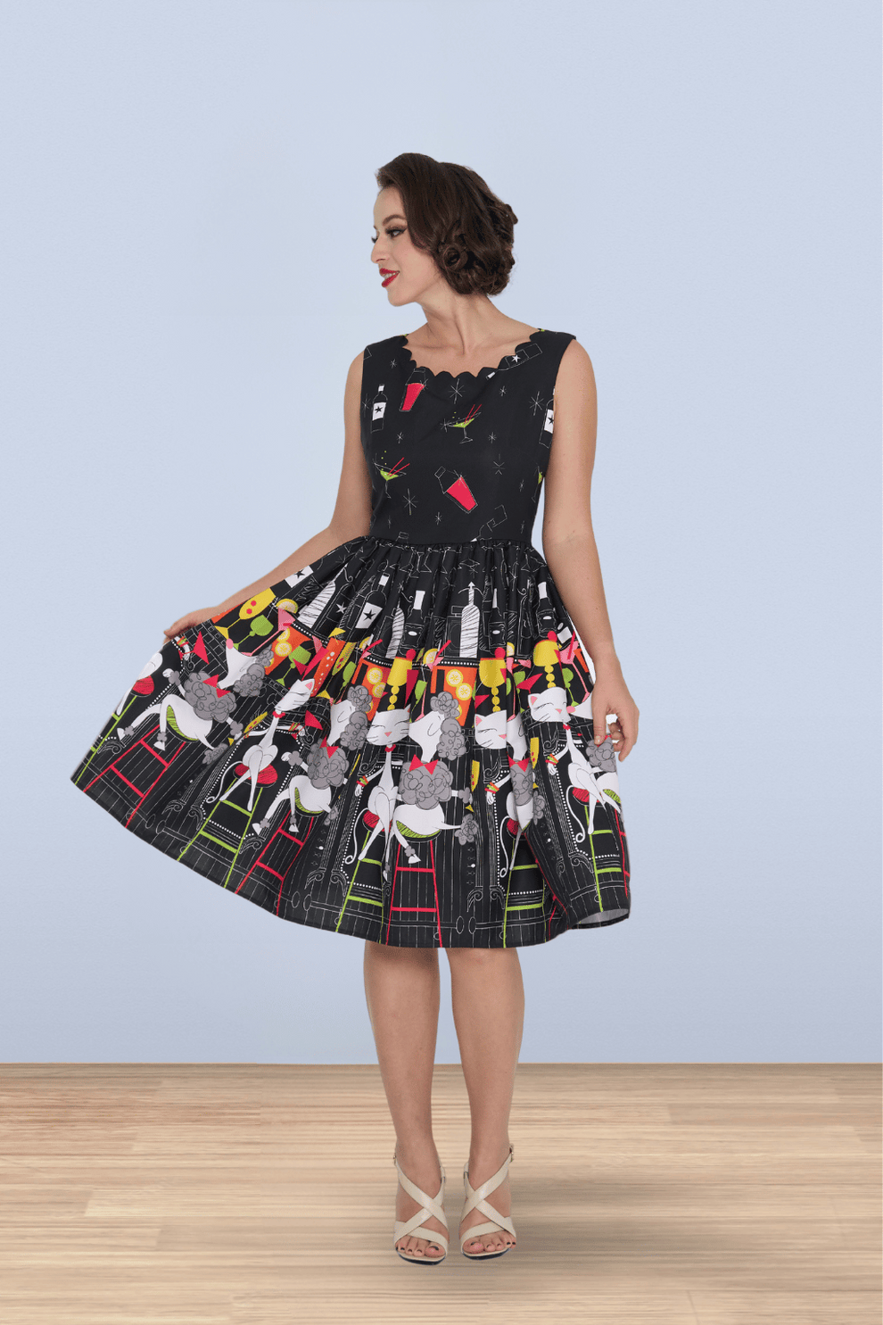 Daria Cocktail Bar Dress – Lindy Bop