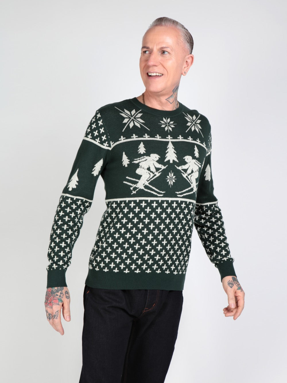 James Festive Knitted Jumper – Lindy Bop