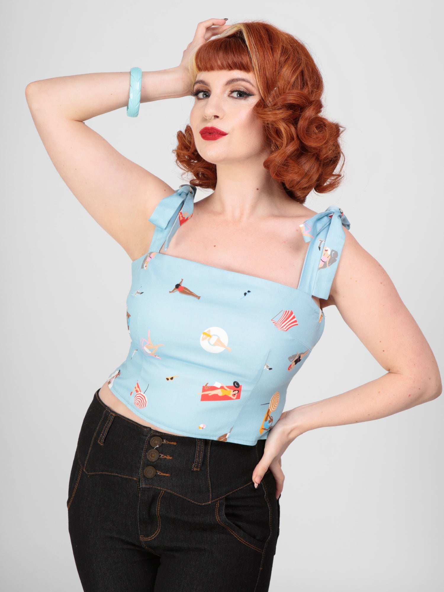 Ylenia Riviera Top – Lindy Bop